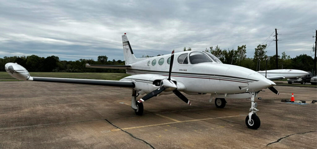 Avião Cessna 340A – Ano 1978 – 3.919 H.T. - Aviation Store 101